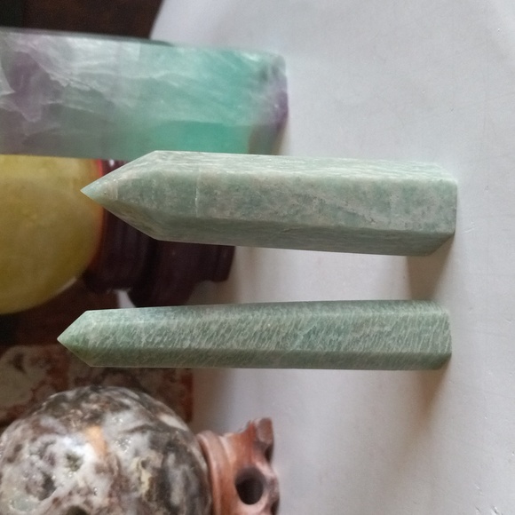 Crystals | Accents | Set Of Amazonite Crystal Towers | Poshmark